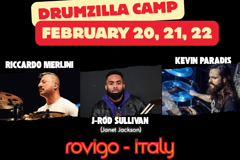 Riccardo Merlini - Drum Camp Drumzilla February 2025 With J Rod ...